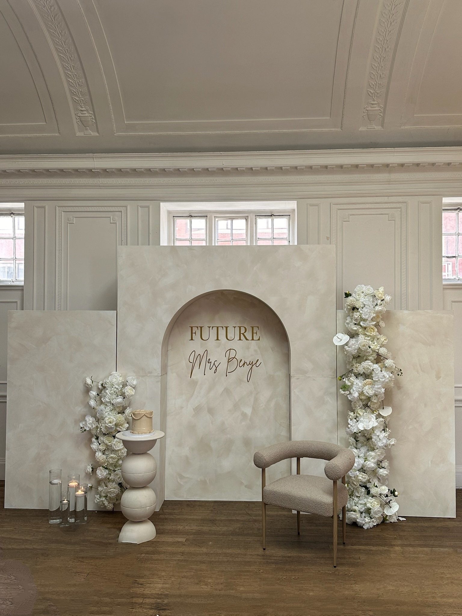 Hire 3D Rectangle Arch Backdrop Luxury Display – LUXI PROPS